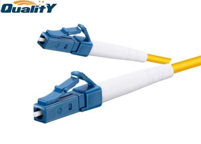 China 2m LC Connectors Ceramic Ferrule Optic Fiber Patch Cable for sale