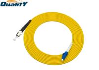 China Simplex Duplex SM MM PVC LSZH Fiber Optic st/upc -st/ upc Patch Cord for sale