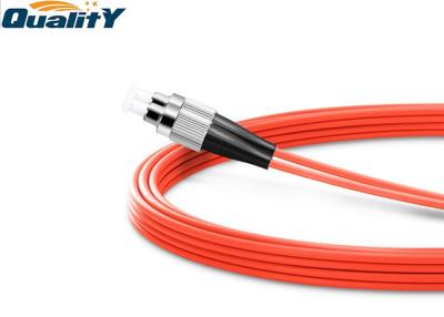 China Diameter 3.0mm OM2 FC FC Duplex Fiber Optic Cable for sale