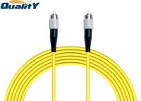 China Single Core G652D G657A PVC LSZH Optic Fiber Patch Cord for sale