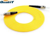 China Single Core G652D G657A PVC LSZH Optic Fiber Patch Cord for sale