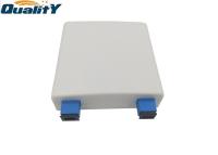 China SC UPC Adapter Indoor Wall Mount 2 Port Fiber Termination Box for sale