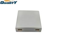 China 2 Port Wall Mount SC Pigtail Fiber Optic Termination Box for sale