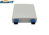China 86*86*23mm SC UPC Fiber Termination Box For FTTH for sale
