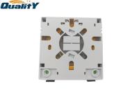 China SC UPC Adapter Indoor Wall Mount 2 Port Fiber Termination Box for sale