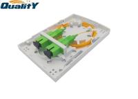 China SC APC Adapter 2 Port G652D Fiber Optic Termination Box for sale
