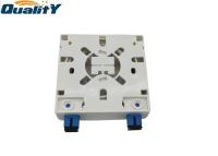 China 86*86*23mm SC UPC Fiber Termination Box For FTTH for sale
