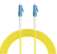 China SM 3.0mm Ceramic Ferrule Optic Fiber Patch Cable With DLC-DLC Connectors for sale