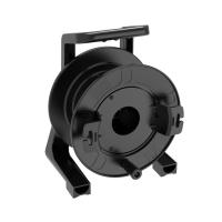 China 200-500m Portable Field Deployable Tactical Fiber Optic Cable Reels With FC LC SC Connectors for sale
