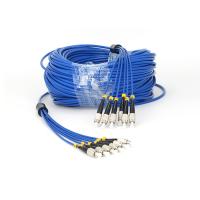 China PVC/LSZH 6 Core Armoured Fiber Optic Cable , OD5.0mm Fiber Optic Cable Armored for sale
