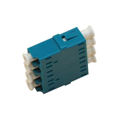 China Ftth SC UPC APC Duplex Fiber Optic Adapter Ceramic Sleeve Compact Design for sale