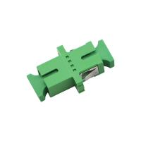 China Solution Fiber SC APC Single Mode Adapter Low Sertion loss for sale