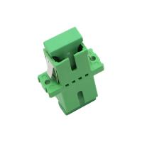 China Solution Fiber SC APC Single Mode Adapter Low Sertion loss for sale
