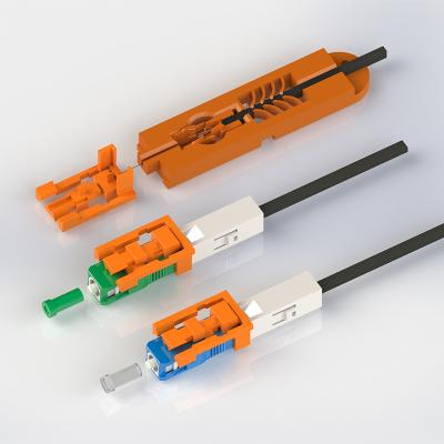 China WANs IEC 2009 SC APC UPC Fiber Optic Fast Connector for sale