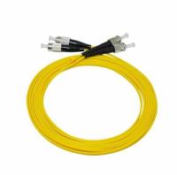 China Simplex Duplex SM MM PVC LSZH Fiber Optic st/upc -st/ upc Patch Cord for sale