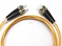 China Simplex Duplex SM MM PVC LSZH Fiber Optic st/upc -st/ upc Patch Cord for sale
