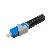 China High Stability Fiber Optic Fast Connector / Simplex SC APC Quick Connector / SC APC Fast Connector for sale