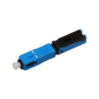 China 3.0mm 2.0X3.0mm Fiber Optic Drop Cable Connector / SC APC fast connector for sale