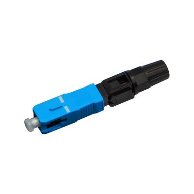 China SX SM SC UPC Field Installable Connector Fiber Optic Quick Connector for sale