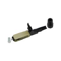 China Single Mode SC APC Drop Cable Fiber Optic Fast Connector For FTTH / Sc Fiber Optic Connector for sale
