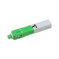 China Customized Drop Cable Sc Apc Connector Green Low IL  Convenient For Field Installation for sale