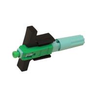 China Field - Installable SC APC Fiber Connector , Single Mode SC Connector for sale