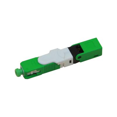 China Field Assembly Connector SC/APC Connector Fiber Optic Fast Connector for sale
