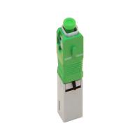 China Multimode Quick Fast Connector Adapter / Gray Fiber Optic SC Connector / Sc Fiber Optic Connector for sale