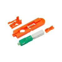 China G657A1 G657A2 G62D Straight Sc Apc Quick Connector For Ftth for sale