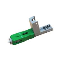 China Pre - Embedded Type Optic Fiber Quick Connector Main Body Length 53mm / Sc Apc Fast Connector for sale
