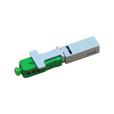 China SC APC Fast Connectors SC APC Assembly Quick Fiber Optic Drop Cable Connector for sale