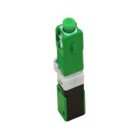 China SC APC Single Mode 0.9mm / Sc Apc Fast Connector Simplex Fiber Optic Connector for sale