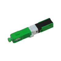 China SC APC Single Mode 0.9mm / Sc Apc Fast Connector Simplex Fiber Optic Connector for sale