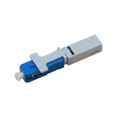 China Singlemode SC UPC Assembly Fiber Optic Fast Connector 2.0x3.0 Drop Cable for sale