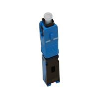 China Green / Blue Fiber Optic Quick Connector SC APC UPC OFNR Flame Retardant for sale