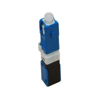 China Single Model SC Type Fiber Optic Fast Connector FTTH Low Polarization Dependent Loss for sale