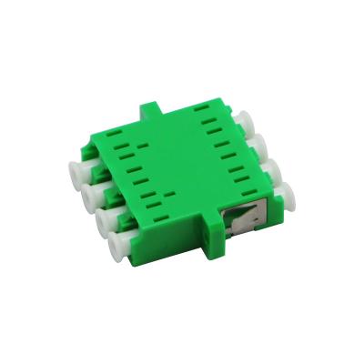 China Plastic Sc Upc Fiber Optic Adapter Sc Female To Sc Female Simplex Flange for sale