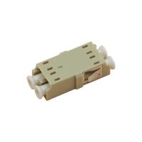 China QADSC-APC-003 Plastic SC APC One Piece Type Fiber Optical Adapter Zirconia Sleeve Material for sale
