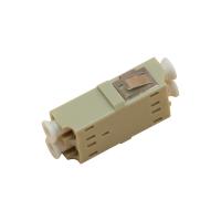 China QADSC-APC-003 Plastic SC APC One Piece Type Fiber Optical Adapter Zirconia Sleeve Material for sale