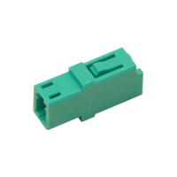 China Lc Upc Female To Female Coupler Optic Fiber Adapter Plastic Material for sale