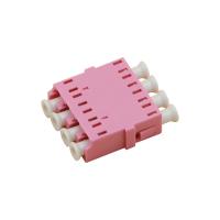 China SC Type SM DX LC UPC Optic Fiber Adapter Ceramic Ferrule Coupler for sale