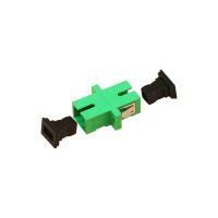 China SC APC Fiber Optic Adapter Simplex Optic Fiber Flange for sale