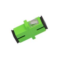 China Single Mode Simplex SC APC Fiber Optic Adapter For Local Area Networks for sale