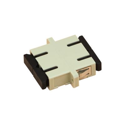 China 0.2dB IL SC APC  simplex duplex Fiber Adapter , Low Insertion Loss SC coupler single mode Optical Fiber Adapter for sale