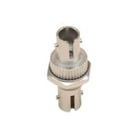 China ST Sleeve Metal Housing ST - ST Fiber Optic Adapter Simplex Optical Fiber Coupler for sale