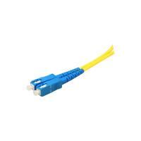 China 3meters 2.0mm SC UPC-SC APC Simplex Single Mode G652D Optical Fiber Patch Cord Fiber Jumper for sale