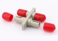 China Duplex Plastic Optical Fiber Adapter For Network for sale