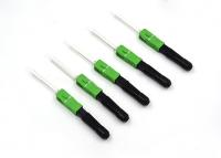 China SC/APC UPC hot melt type fiber optic fast connector / simplex fiber optic connector for sale