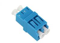 China Duplex Ceramic Sleeve Optic Fiber Adapter High-Low type For FTTH / Passive Equipment for sale