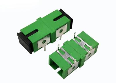 China QADSC-APC-005 Sc apc adapter with metal foot Fiber Optic Connector Adapters For PCB Board for sale